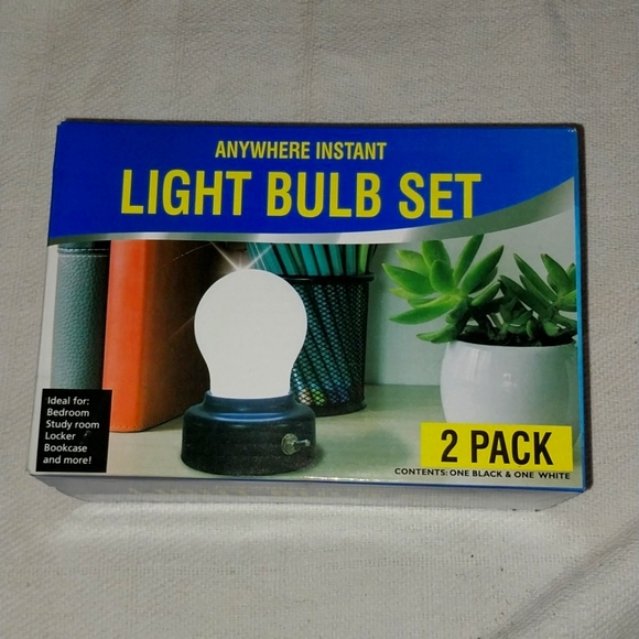 anywhere instant | Other | Anywhere Instant Light Bulb Set Of 2 | Poshmark